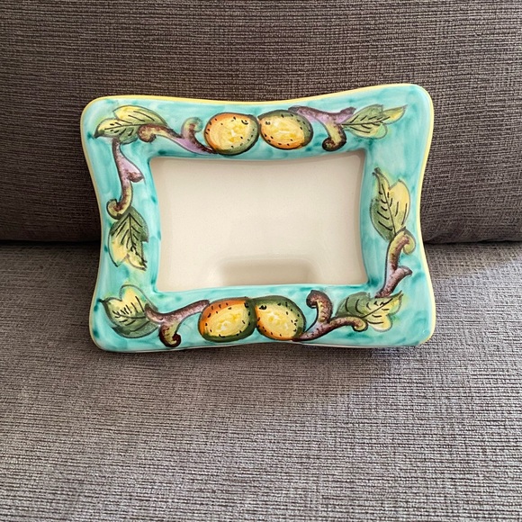 Hand Crafted | Accents | Vintage Vietri Italian Ceramic Lemon Design ...